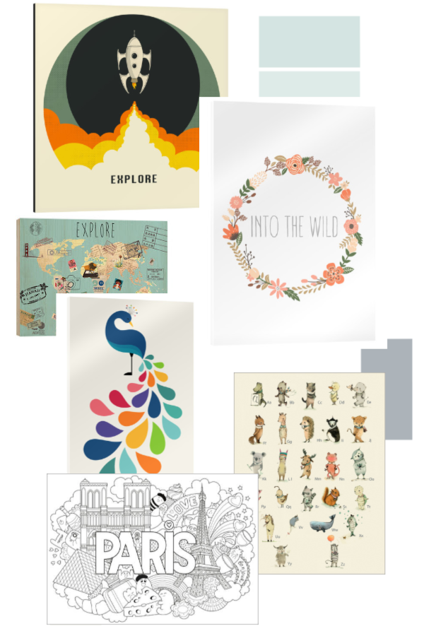 Petite sélection pour chambres d’enfant chez Posterlounge | Paris Pages ...